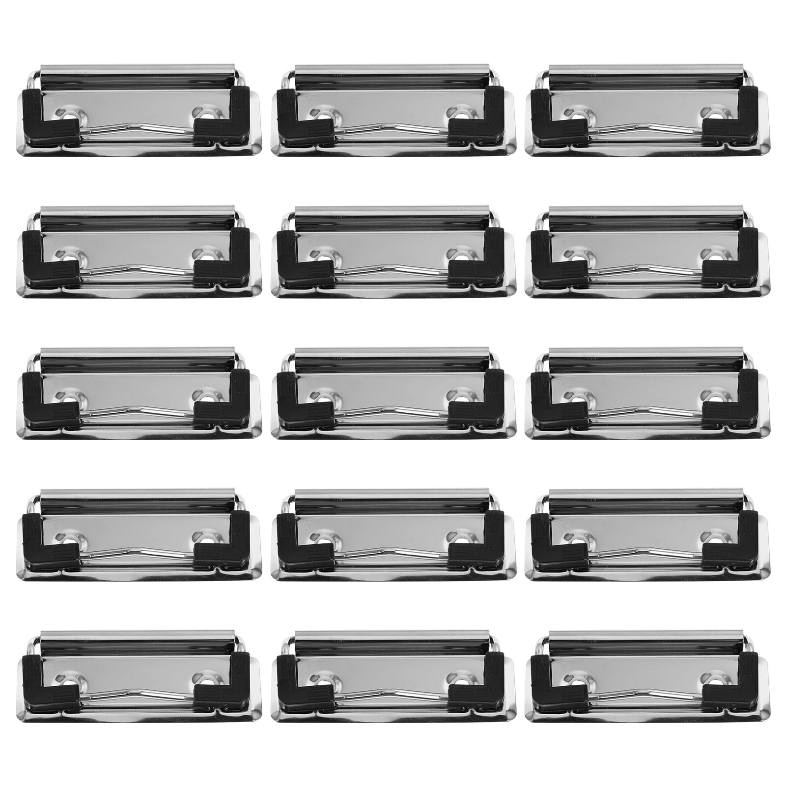 landege 15pcs Clipboard Clips Mountable Metal Clip Spring-Loaded File ...