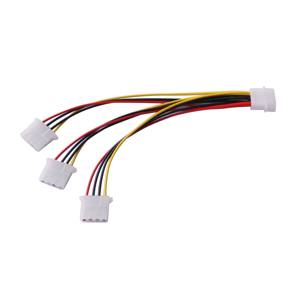 landege 1Pc CPU 4 PIN Fan Extention Cables 4P Adapter Cable Computer ...