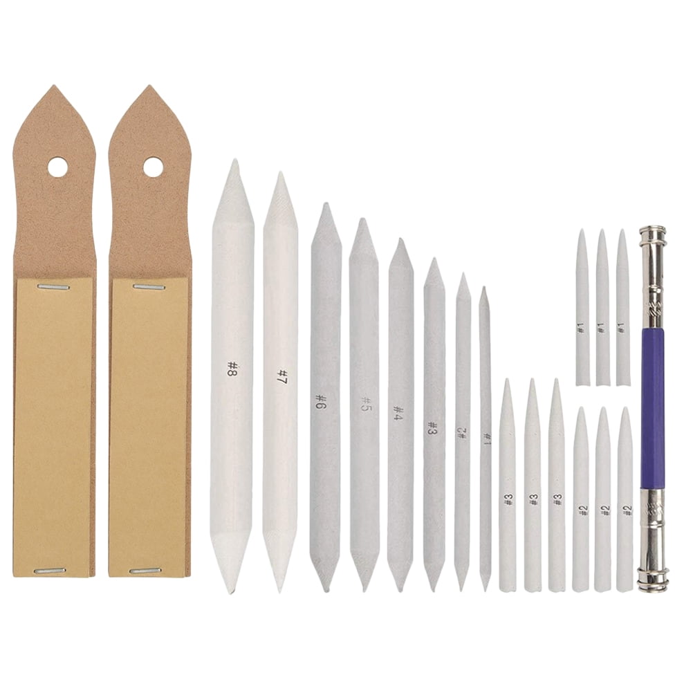 landege 20PCS Drawing Blenders Paper Blending Stumps and Tortillions ...