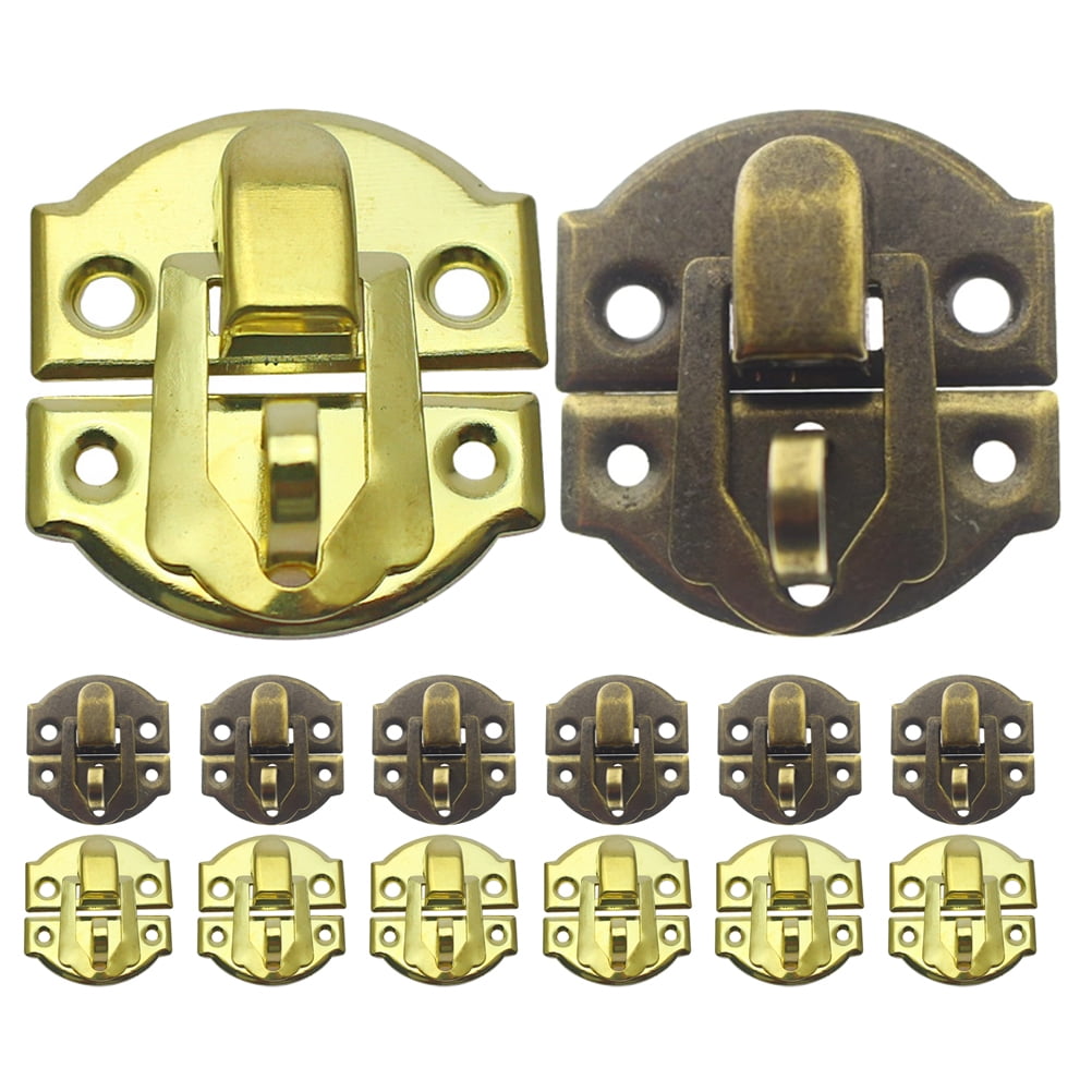 landege 20Pcs Wooden Box Hasp Latch Jewelry Box Lock Gift Box Buckle ...