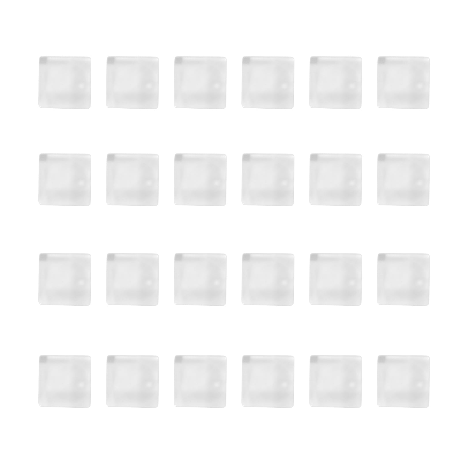 landege 24pcs Crystal Glass Refrigerator Magnets Fridge Decoration ...