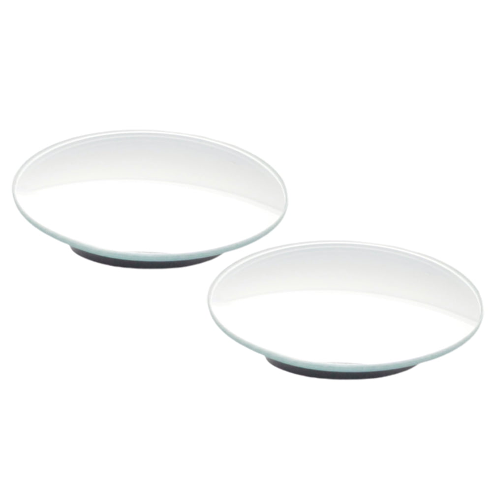 landege 2Pc Single Small Circular Mirror Adjustable Automobile Car Door ...