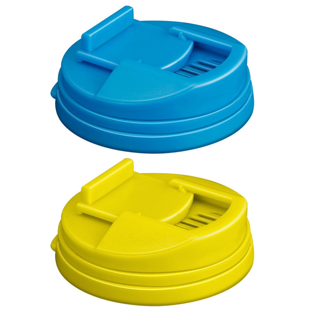 Masteelf 2Pcs Sprayproof Can Lids with Press Type Design Practical ...