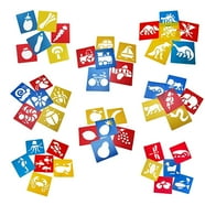 UCreate Doodletop Squiggly Stencil Kit-Sweets - Walmart.com