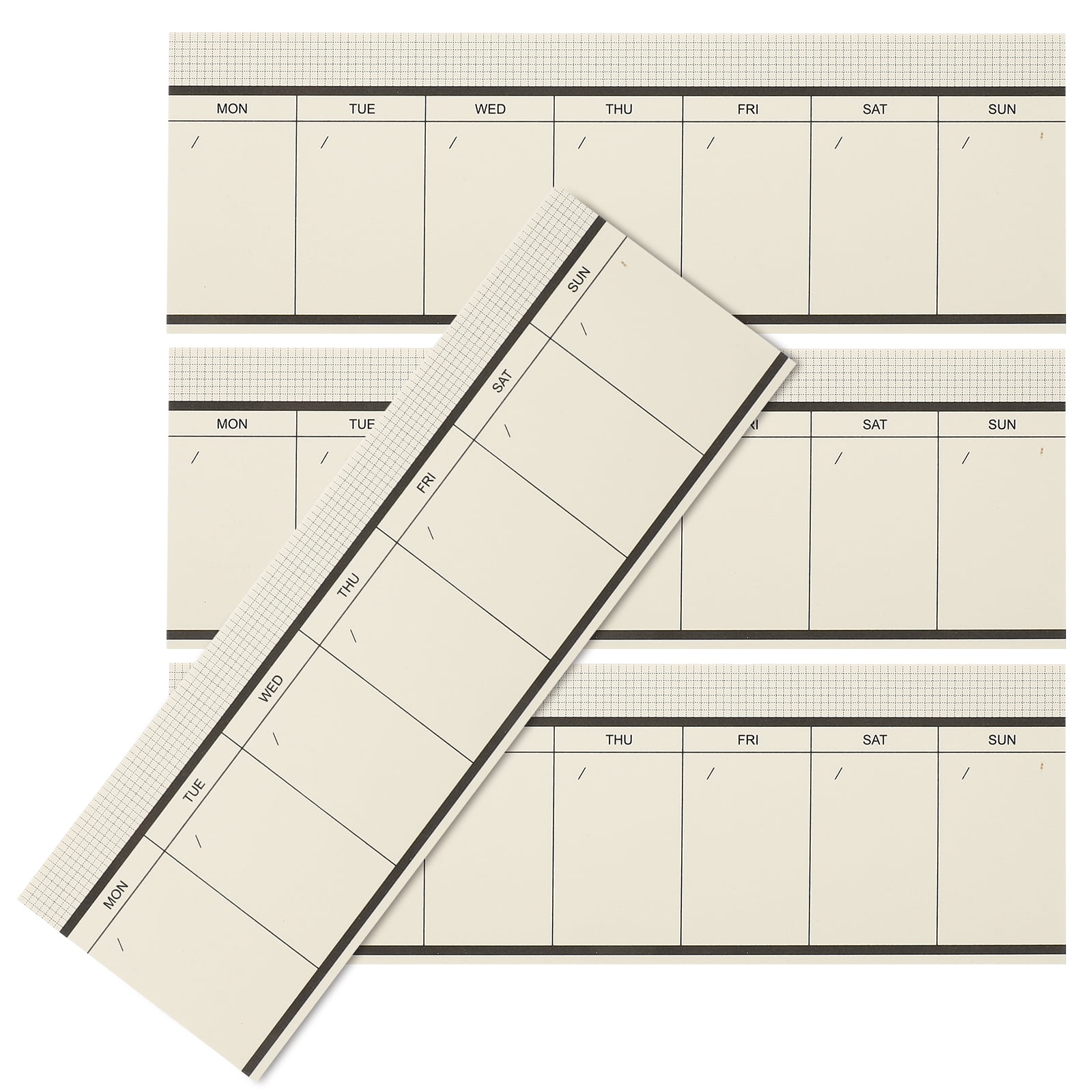 landege 4Pcs Weekly Planner Notepads Tearable Schedule Planning Memo ...