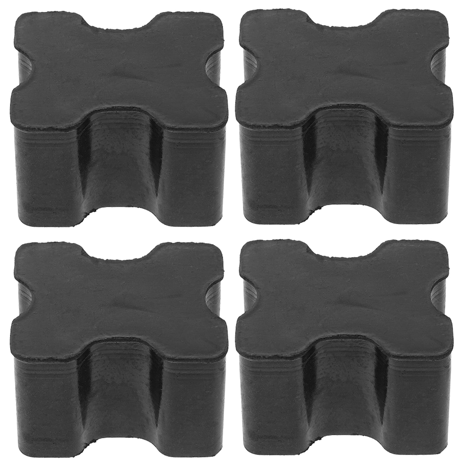 Coil Spring Spacer Boosters for Car Black Rubber 4pcs Heavy Duty Coil ...