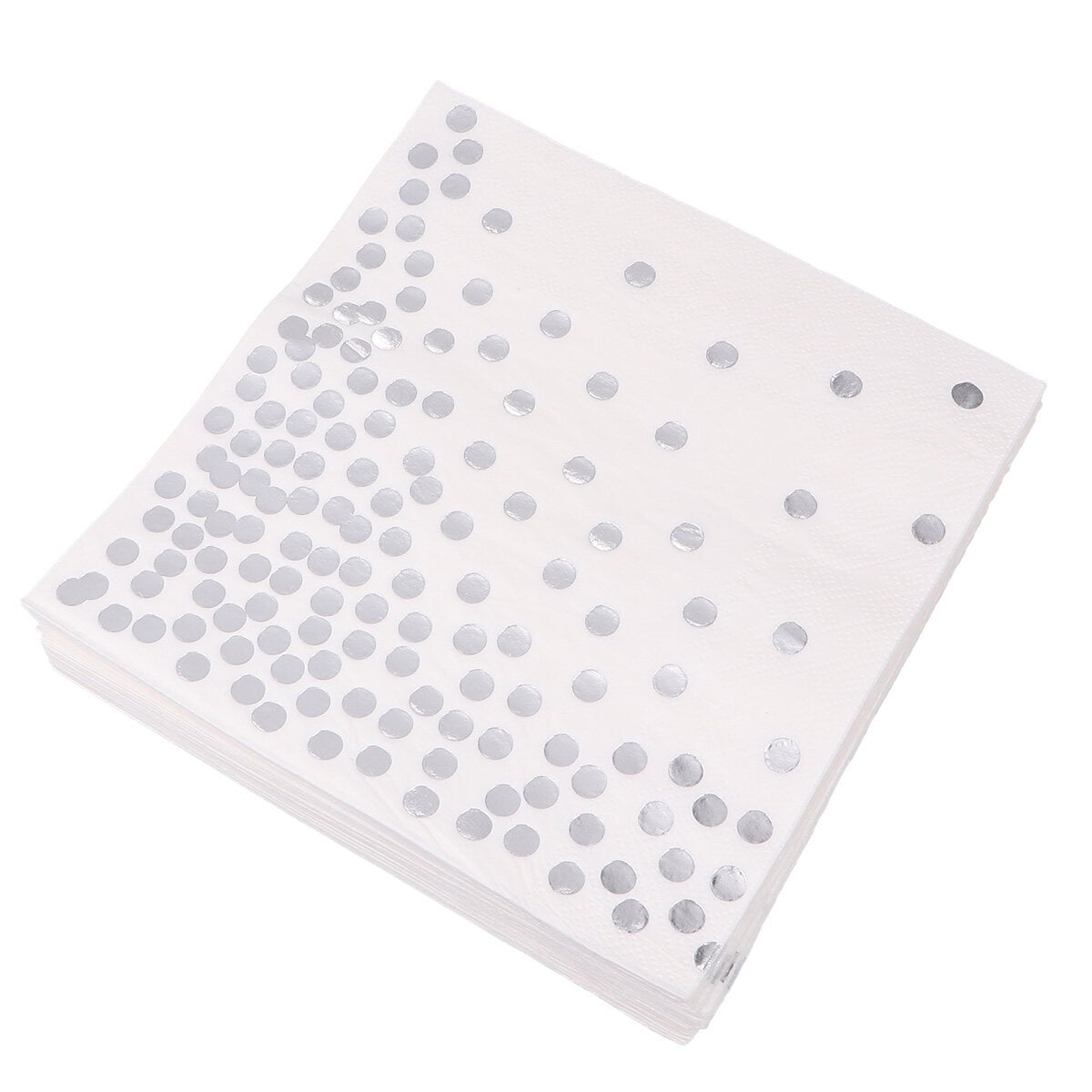 landege 50pcs Disposable Polka-dot Napkins Wedding Tissue Dinner Paper ...