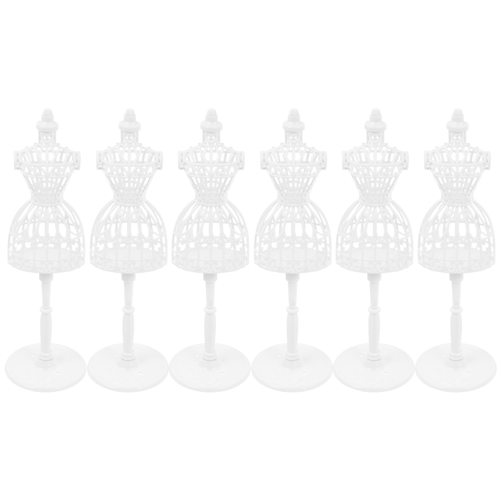 landege 6PCS Dress Form Dress Clothes Gown Display Mannequin Model ...