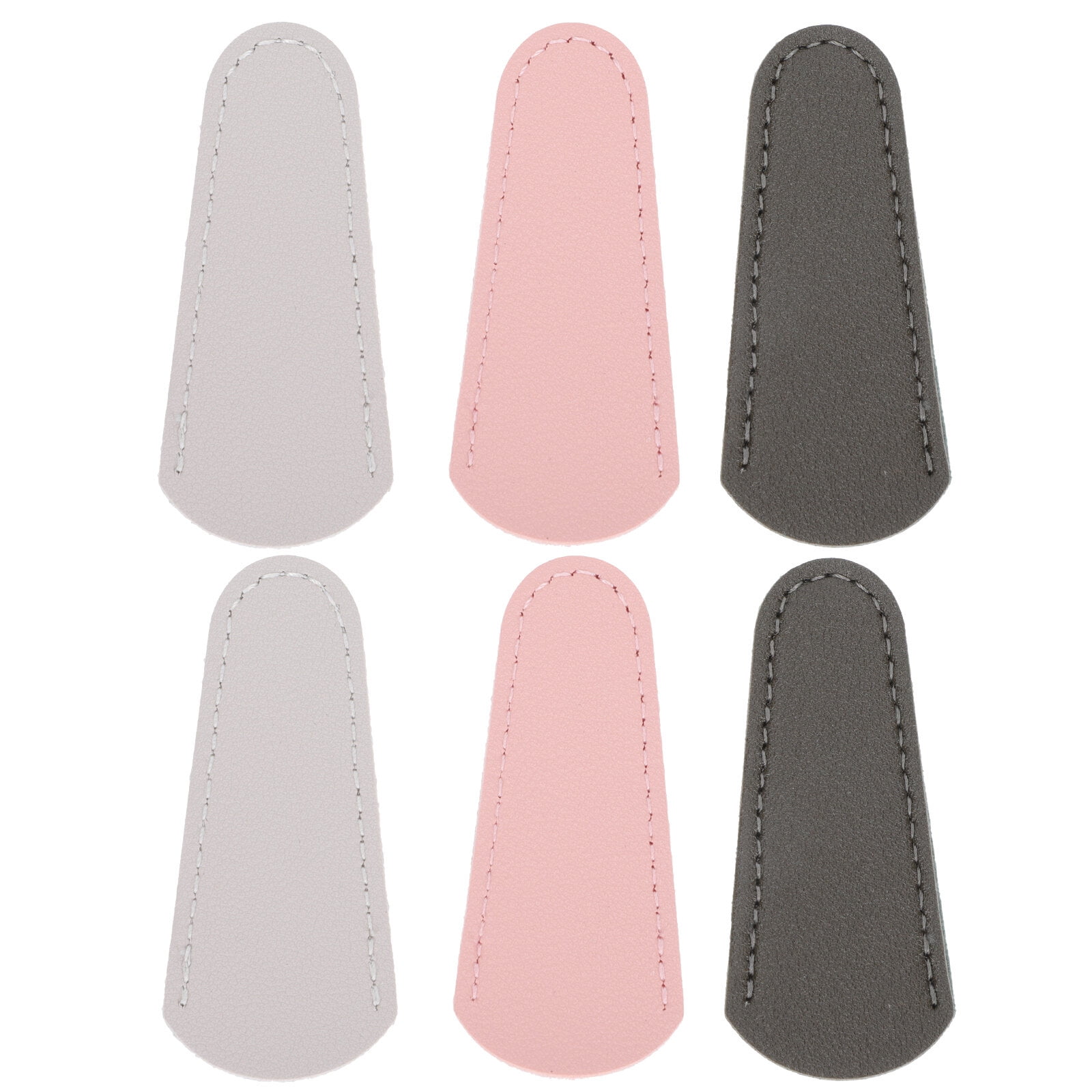 landege 6Pcs Leather Protective Scissor Cover Eyebrow Trimming Scissor ...