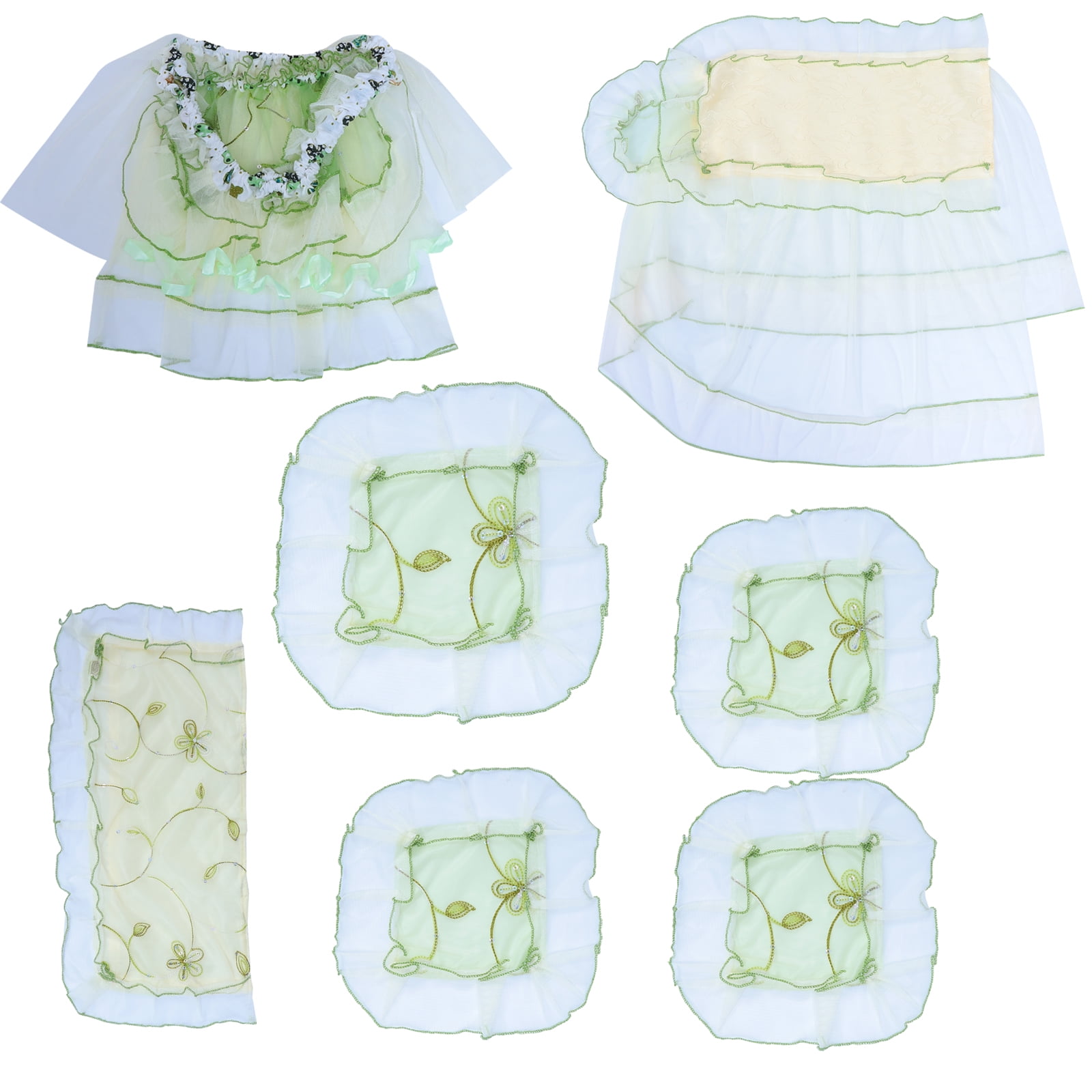 OFFIGAM Lace Computer Cover Protective Rectangular Green 7Pcs - Walmart.com