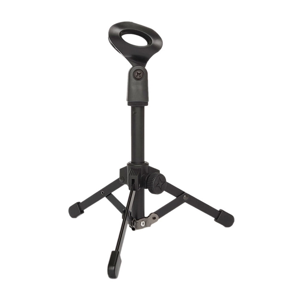 landege Desktop Mic Stand Foldable Tripod Microphone Stand Universal ...