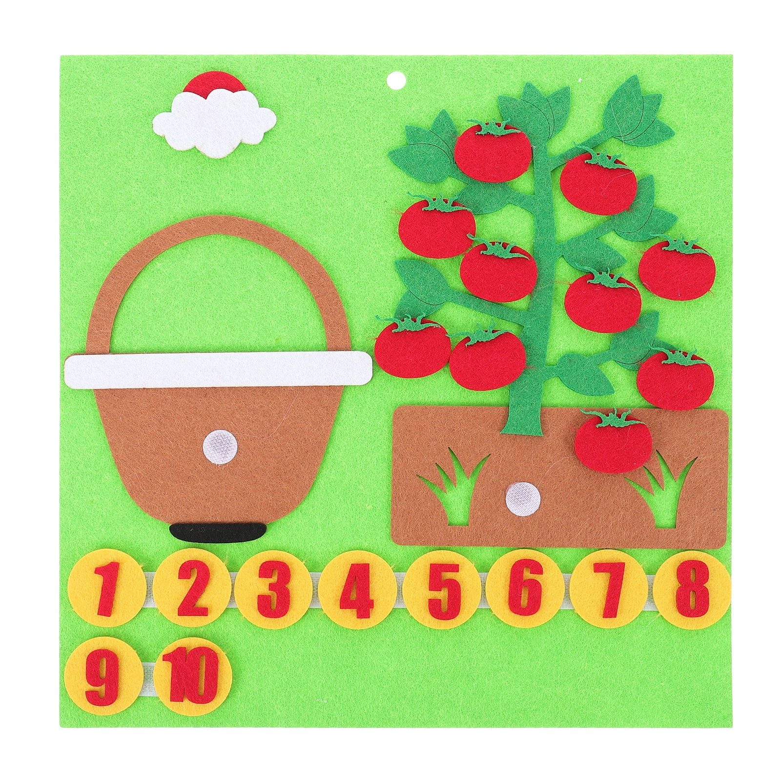 landege Early Educational Teaching Aids Portable Number Board Children ...