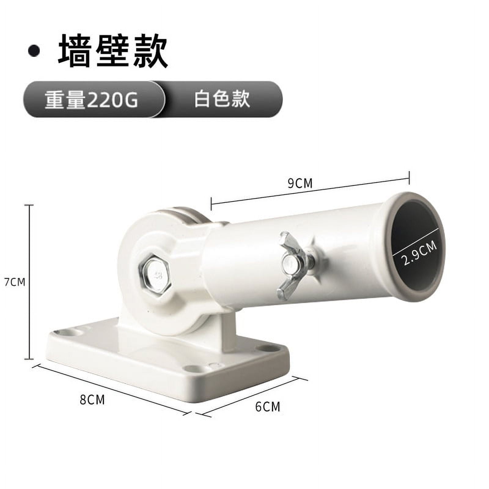 landege Flag Pole Holder 180 Degree Rotatable Wall Mount Bracket ...