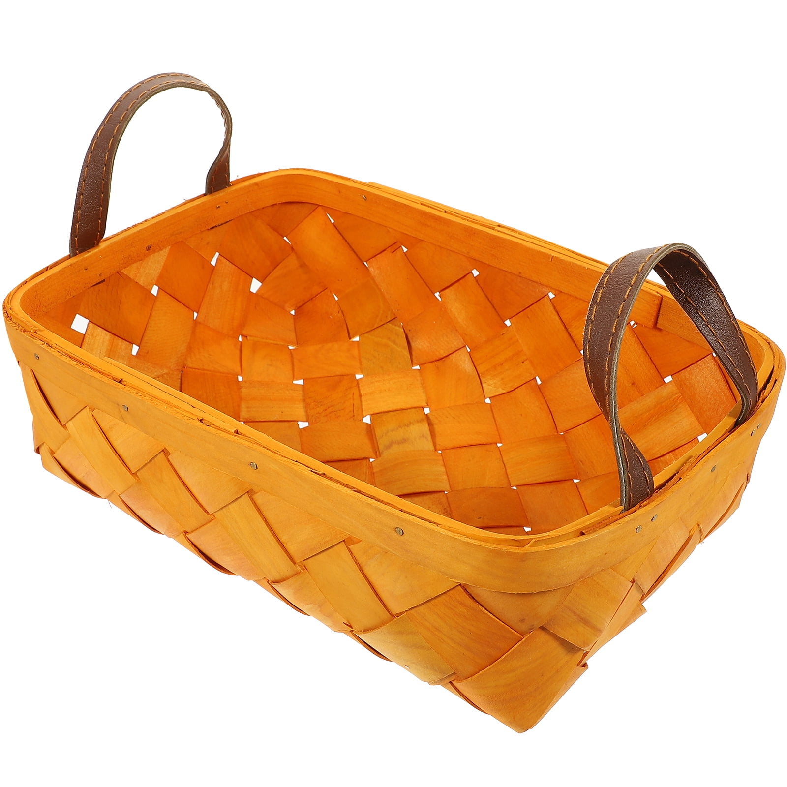 landege Handheld Vegetable Sundries Basket Picnic Food Storage Basket ...