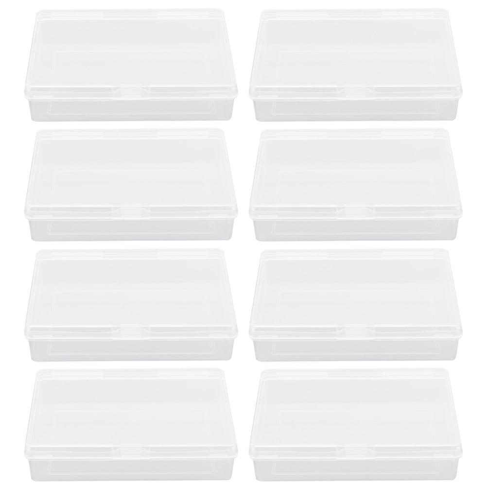 landege Jewelry Organizer Tray Rectangular Plastic Storage Containers ...