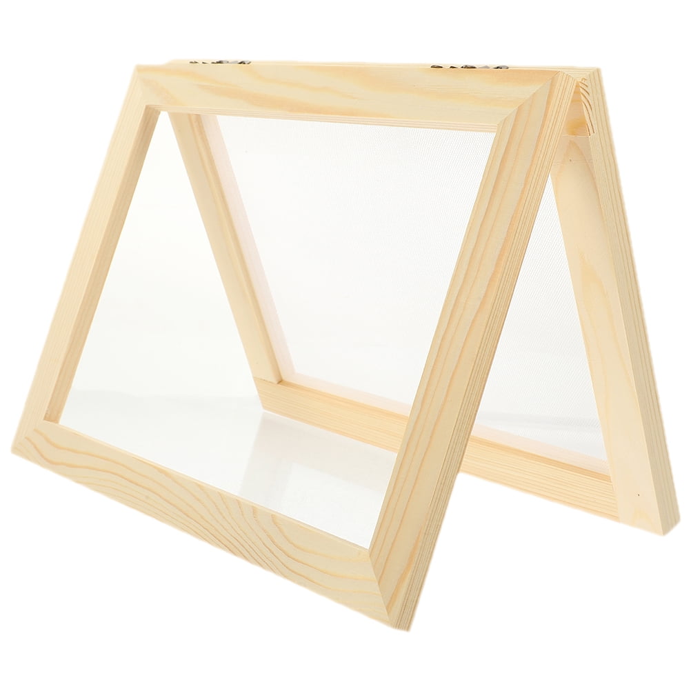 landege Paper Handicraft Mold Wood Paper Making Screen Paper Making ...