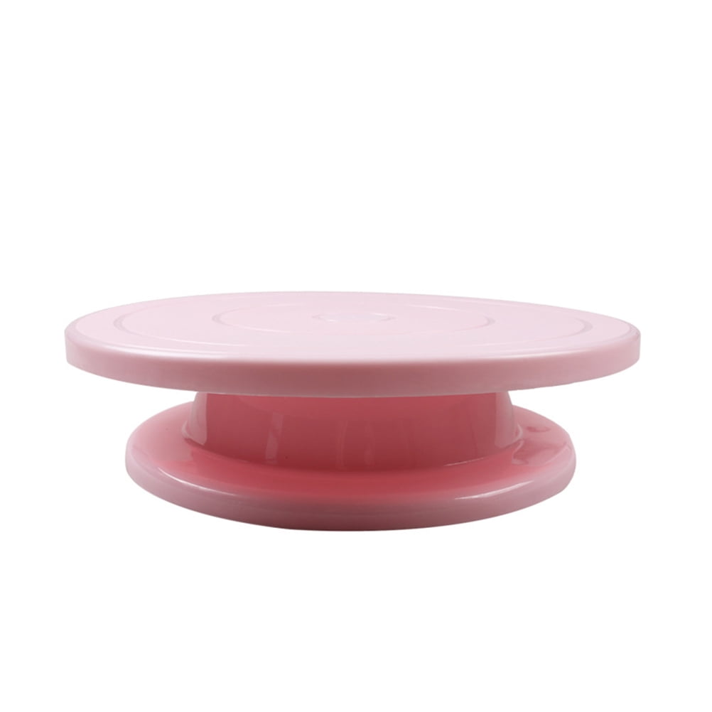 landege Plastic Rotating Cake Turntable Creative Revolving Cake Making ...