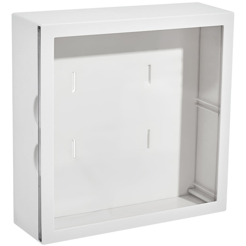 Masteelf White Plastic Wall Display Box for Storage Organizing ...