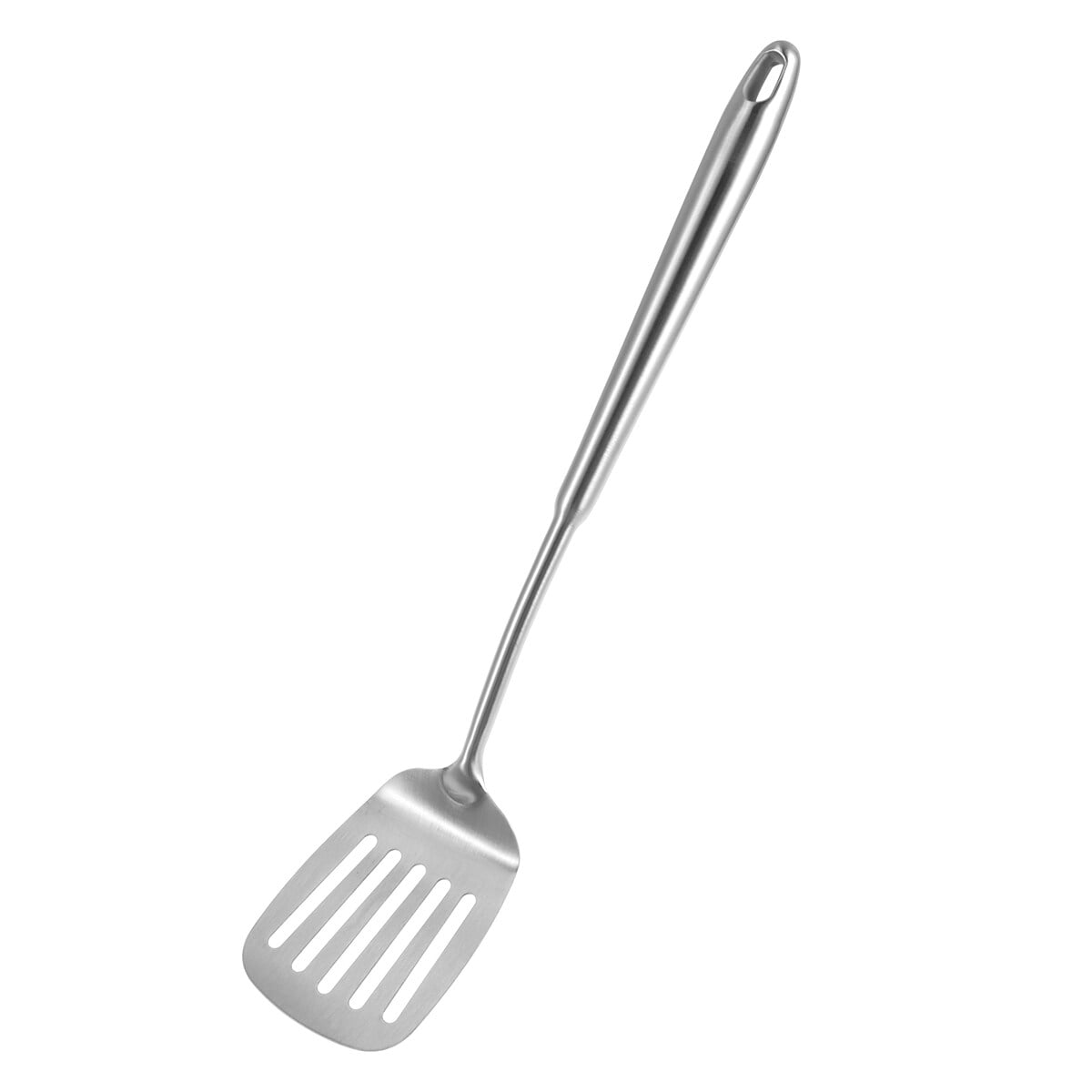 landege Round Handle Spatula Stainless Steel Slotted Turner Cookware ...