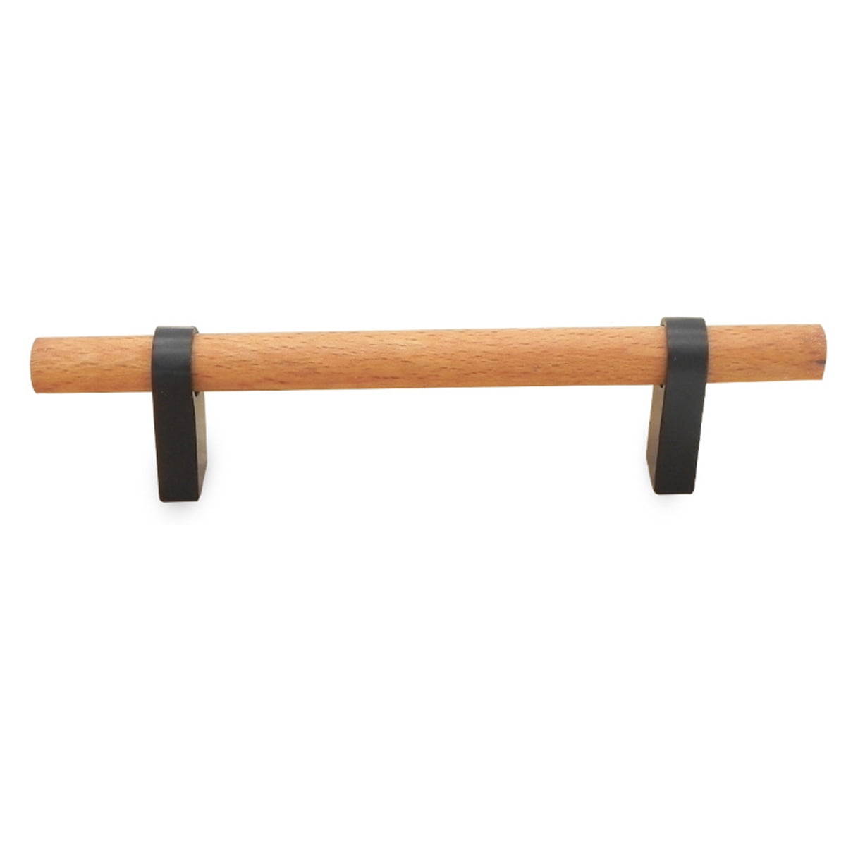 landege Solid Wood Pull Handle Wood Cabinet Handle Simple Wooden Handle ...