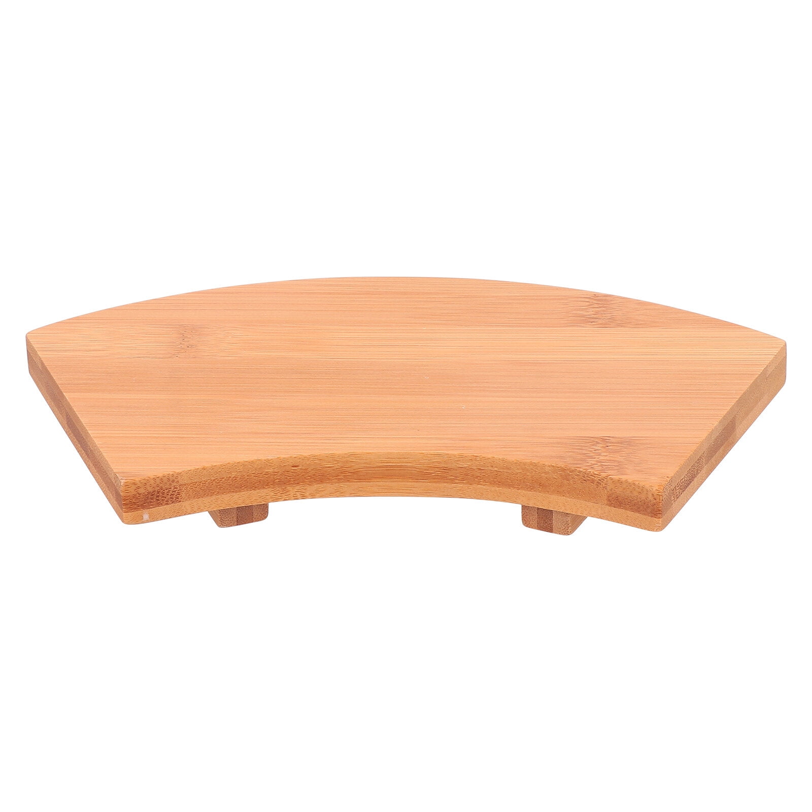 OFFIGAM Wood Sushi Plate Bamboo Cooks Kitchen Use 1Pcs 8.96X4.32X1.18in ...