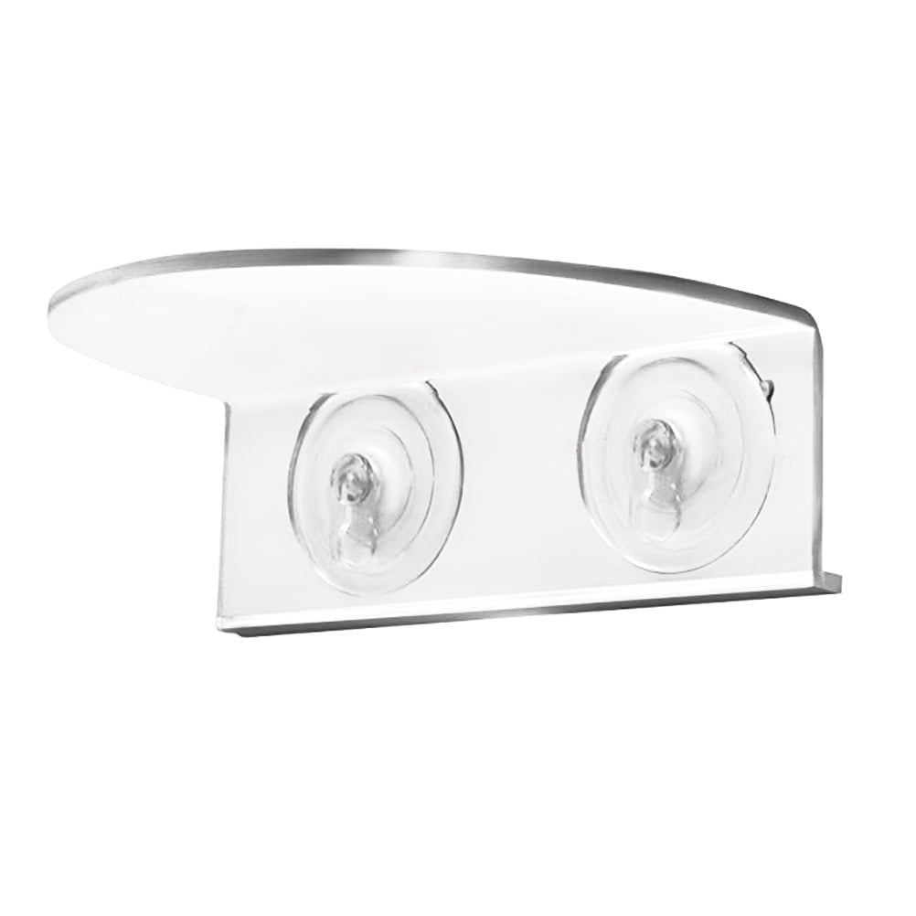 landege Transparent Suction Cup Flower Holder Wall Mounted Acrylic Pot ...