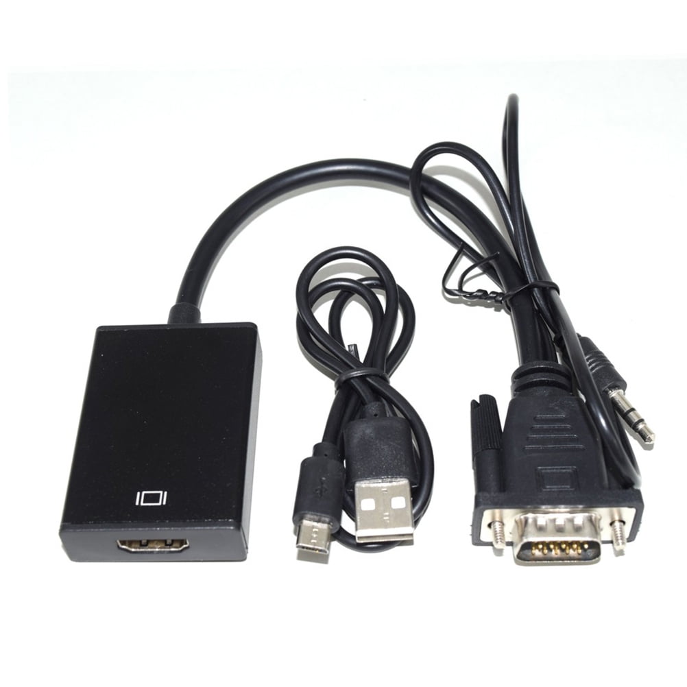 landege VGA To Cable Adapter Converter with Audio Cable 1080P Oxygen ...