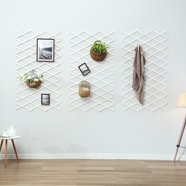 Free Shipping! Gymax 2 Pack Rustproof Metal Garden Trellis 87'' x 20 ...