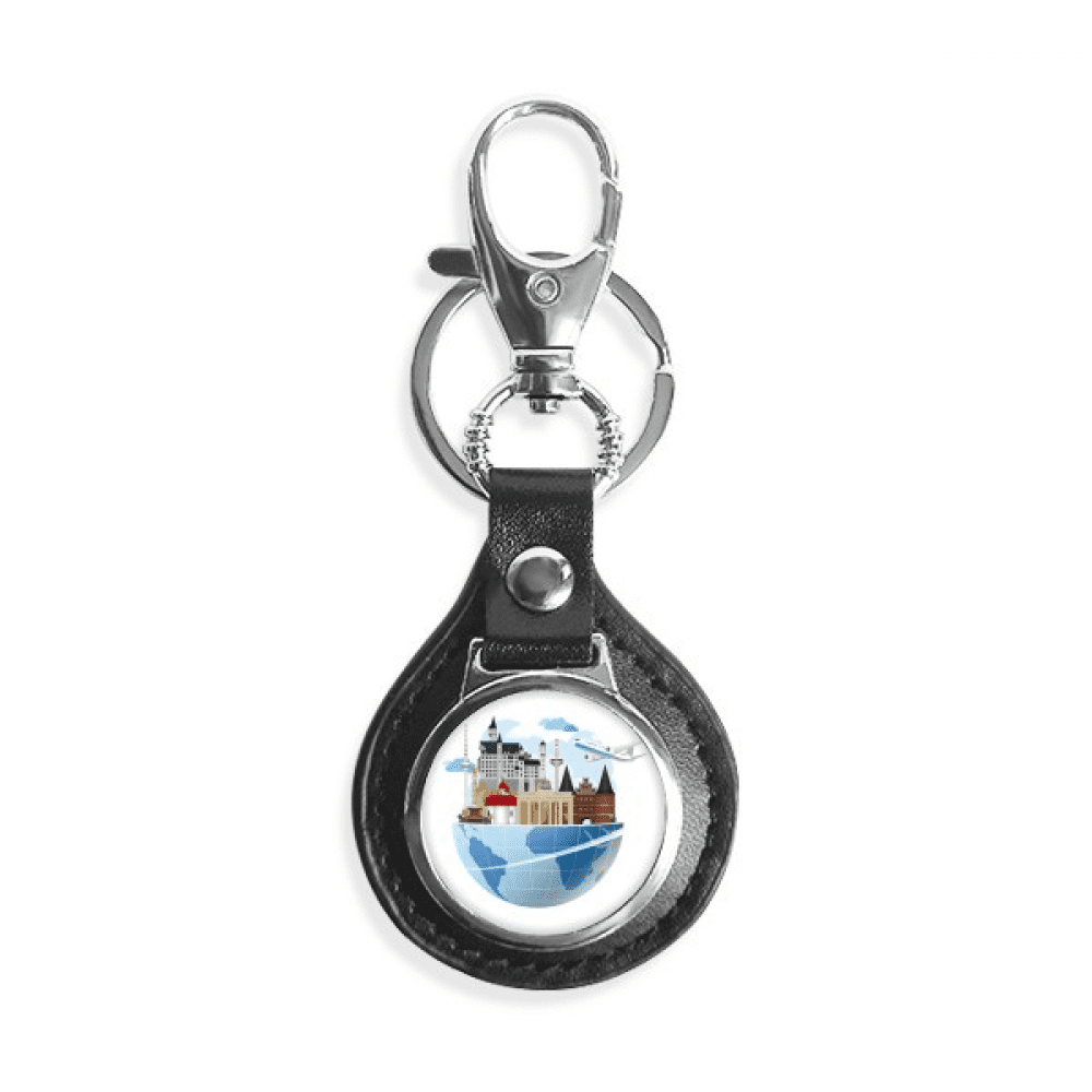 landmark journey germany plane key link chain keyholder finder hook ...