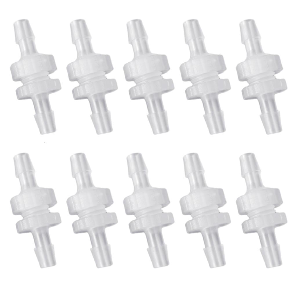 lanema 10 Packs Hose Barb Fittings 3/16" Pipe Connector Fittings Leak ...