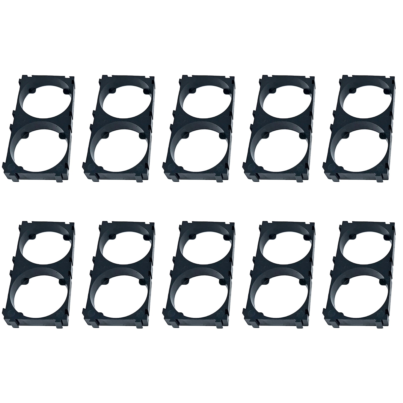 lanema 10 Pieces 32650 Battery Holder Bracket Cell Safety Plastic ...