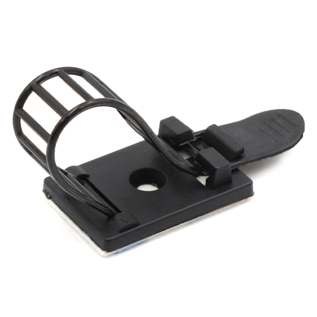 lanema 100Pcs Cable Ties Cord Clamp Adjustable Cable Clamps for Office ...