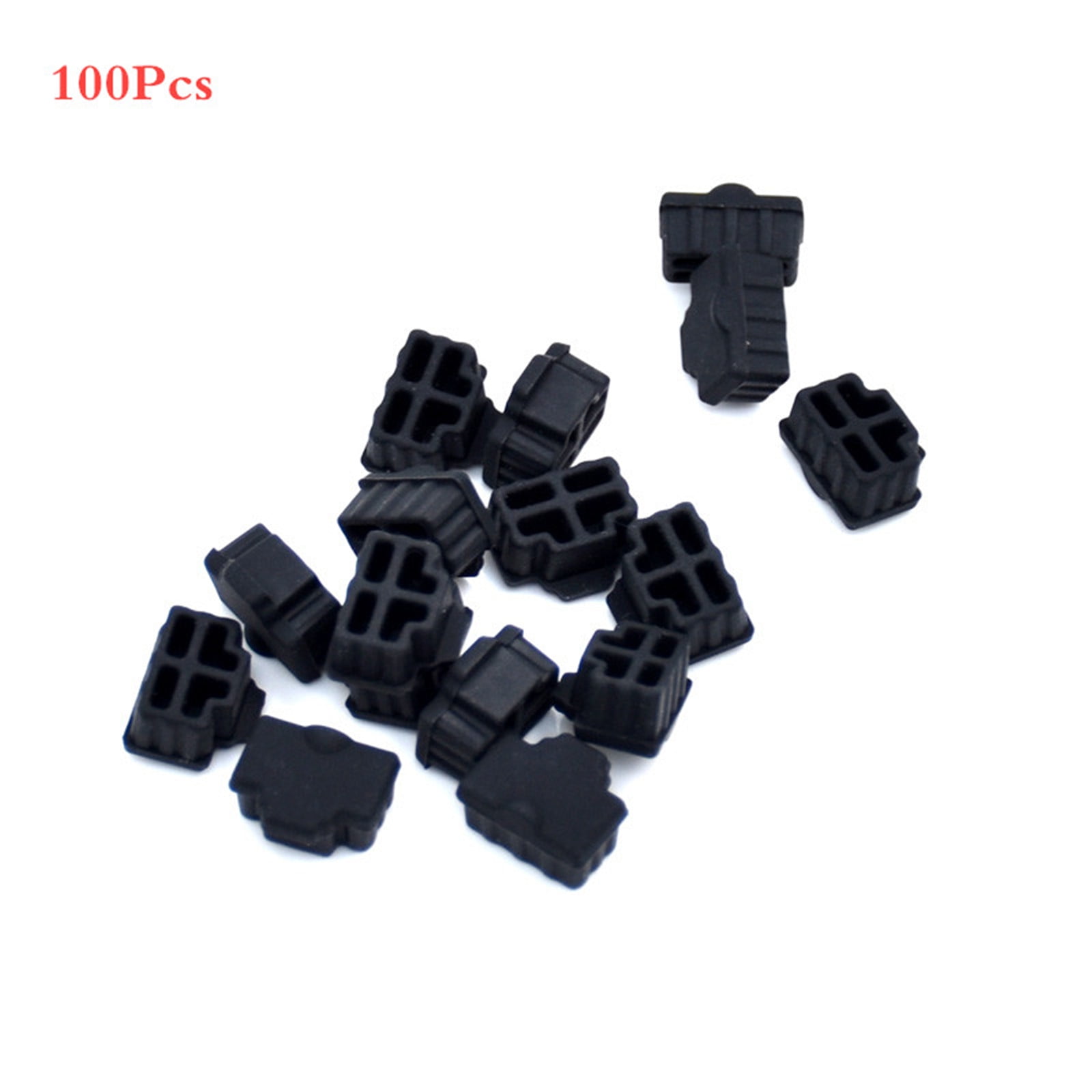 lanema 100x RJ45 Anti Dust Cover Cap Protector Plug for RJ45 Female ...