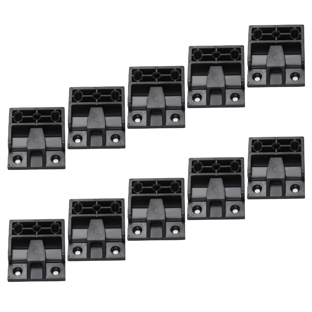 lanema 10Pcs Push in Plinth Panel Furniture Connectors Bracket Press ...