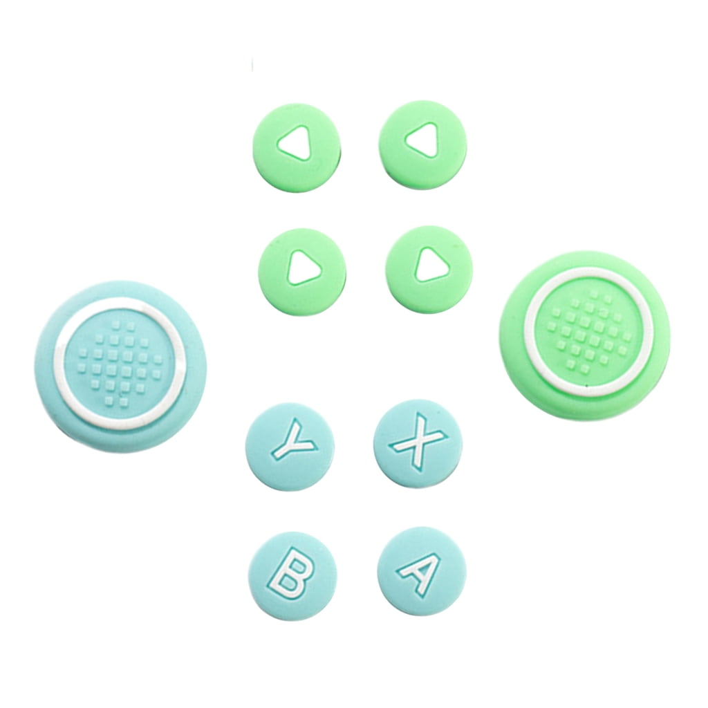 lanema 10Pcs/set Ergonomic Silicone Button Cover Directional Key Caps ...