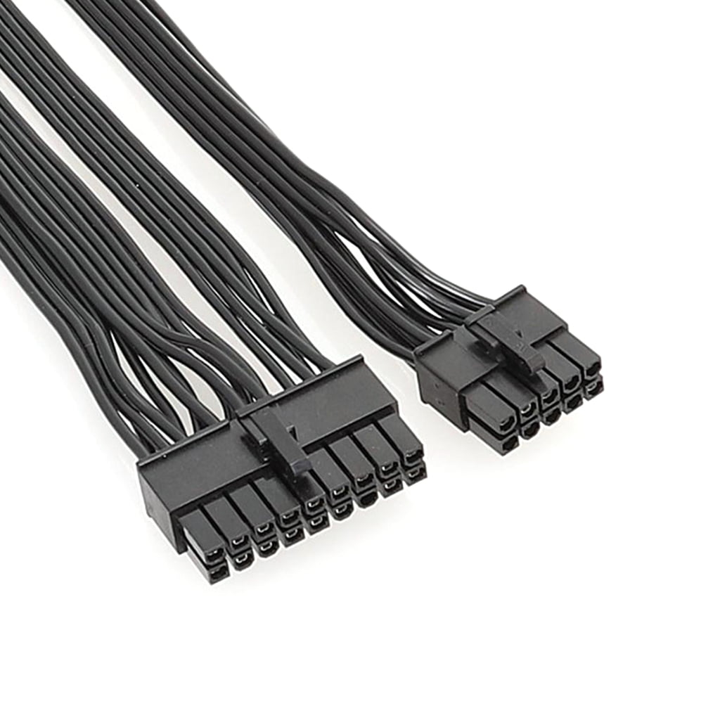 lanema 10Pin+18Pin to 24Pin 18AWG Modular Flat Cable for EVGA G+ G2 G3 ...