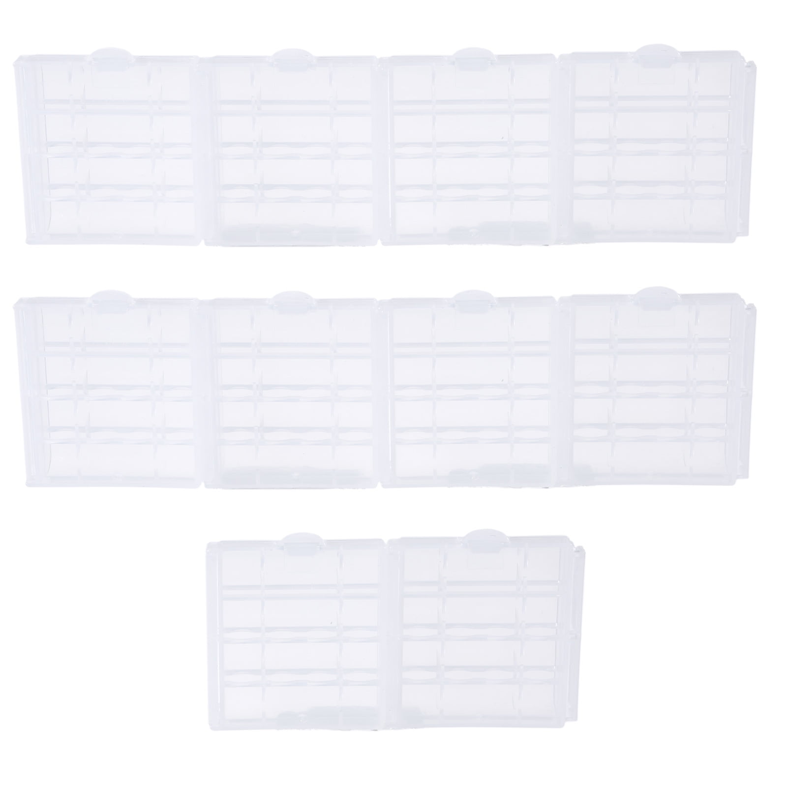 lanema 10x Battery Storage Cases 4X AA AAA Battery Holder Storage Box ...