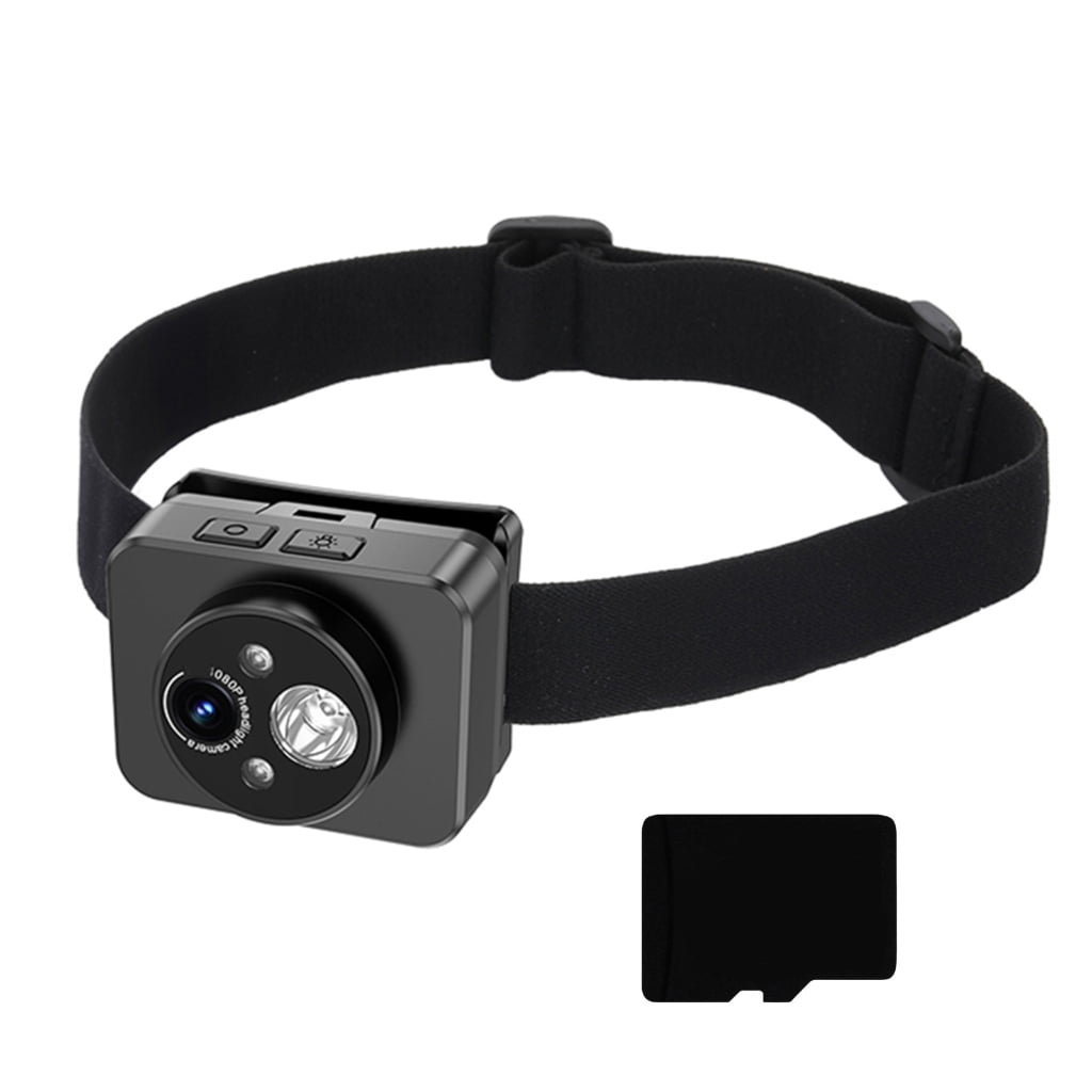 lanema 120°Wide Angle Head Camcorder Headlamp Camera LED Headlights ...