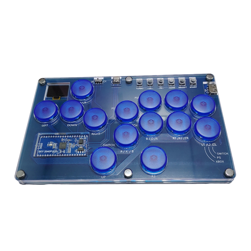 lanema 14 Key Arcade Keyboard Joystick Fight Stick Game Controller For ...