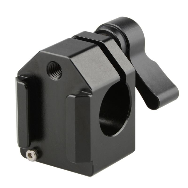 lanema 15mm Single Rod Clamp Adapter With 1/4inch-20 Threaded Hole For Camera Cage Shoulder ...