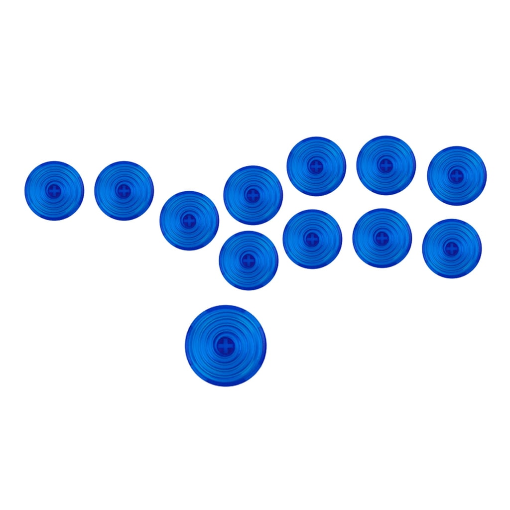 lanema 18Pc Replacement Mechanical Button Caps Arcade Stick Push Button ...
