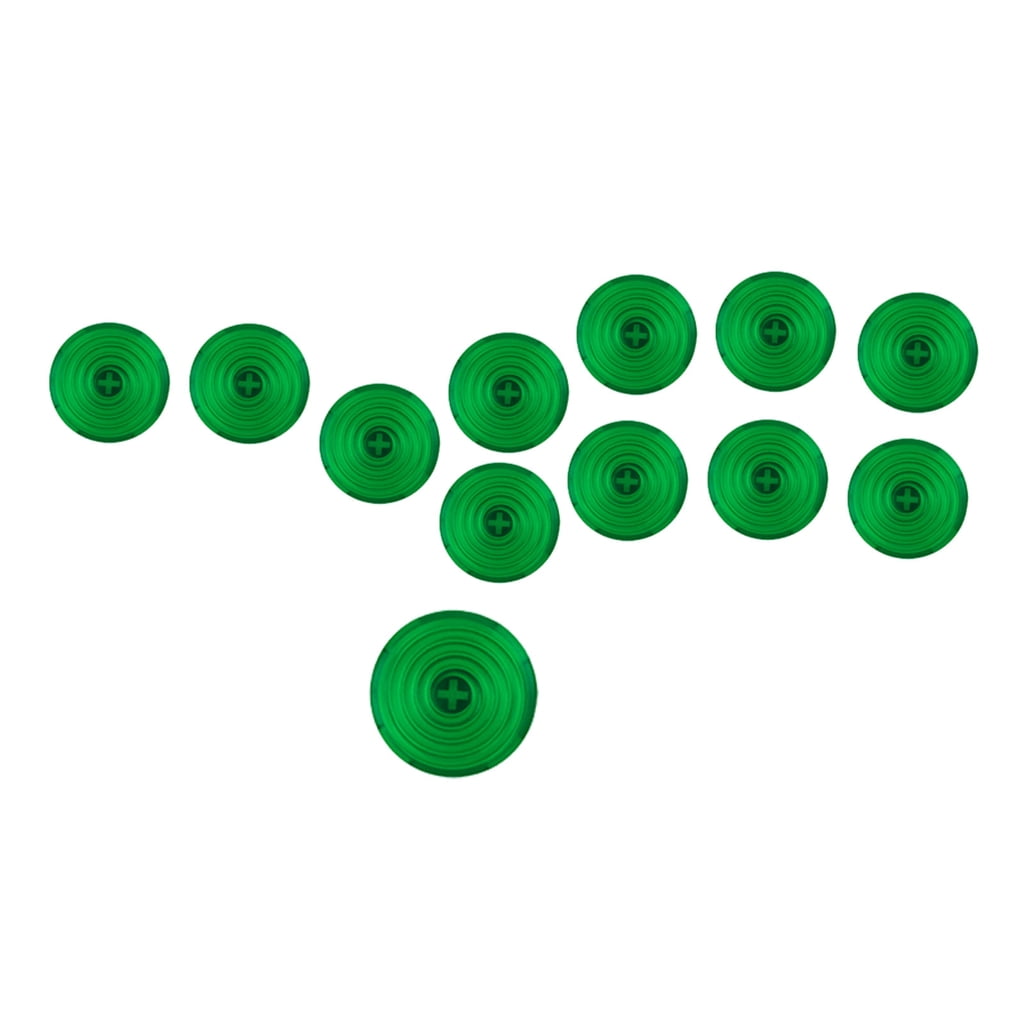 lanema 18Pc Replacement Mechanical Button Caps Arcade Stick Push Button ...