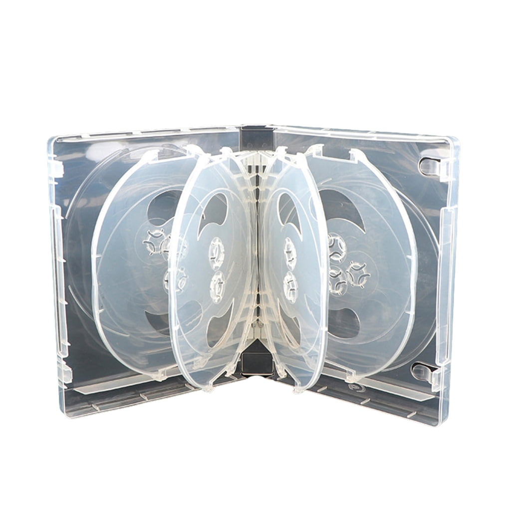 lanema 1PC DVD Case Jewelry Case Box Clear DVD Plastic Storage Record ...