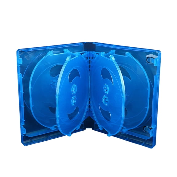 Evelots DVD Blu-ray Storage Organizer Bags, 4 Pack, Holds 200 Cases ...