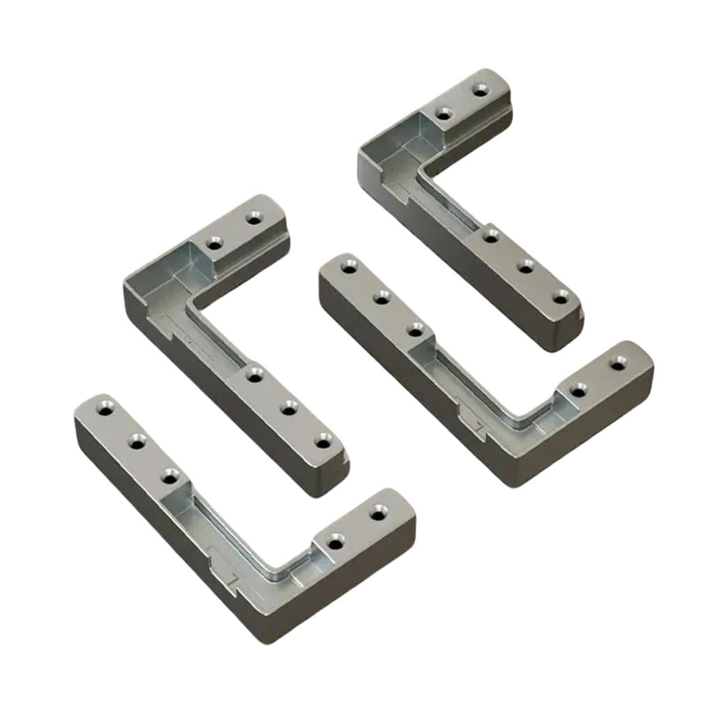 lanema 2/4Pcs Pivots Hinges Corner Code Heavy Duty Concealed Shafts ...