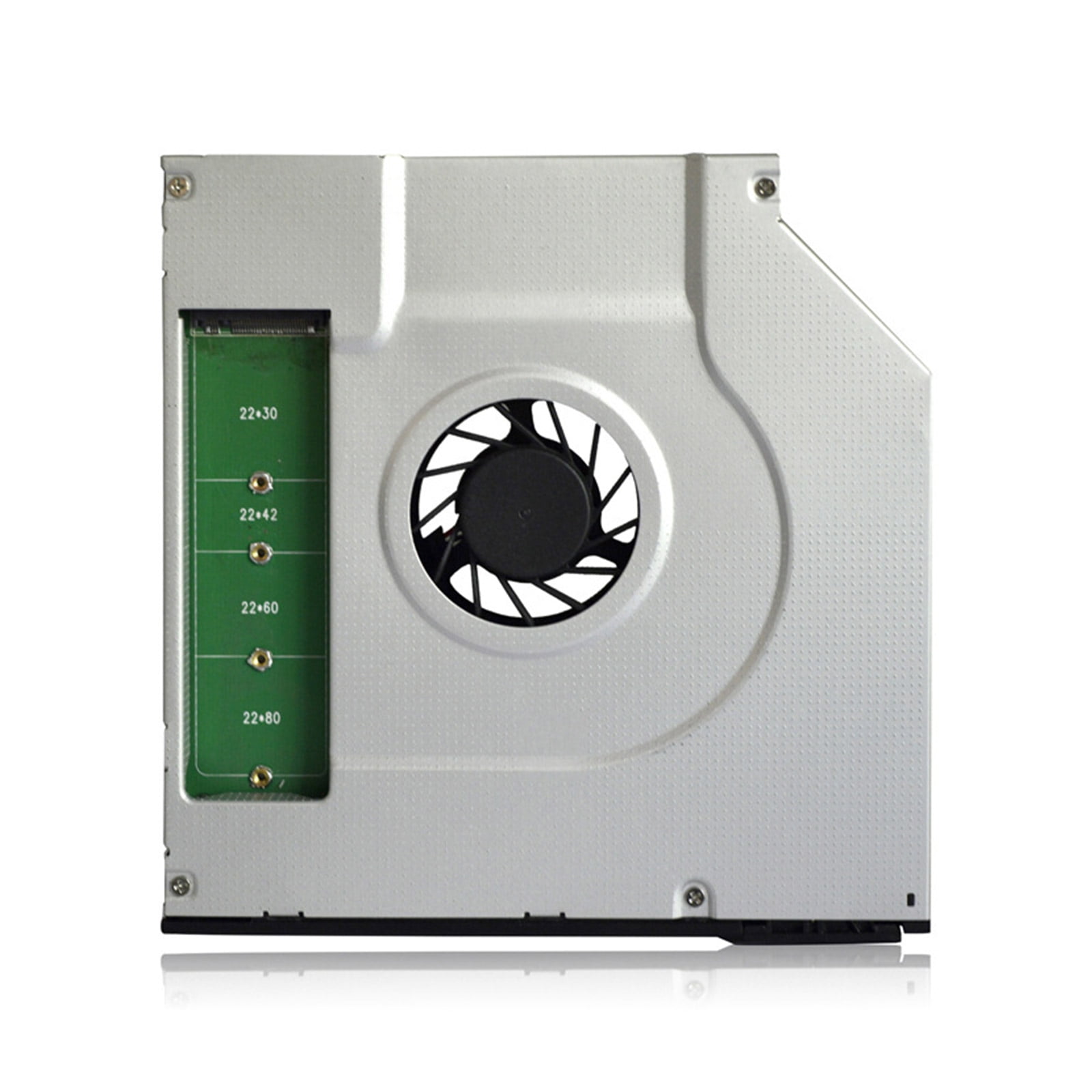 lanema 2.5" Sata 2nd SSD HDD Hard Disk Drive Optical Bays Holder Metal ...