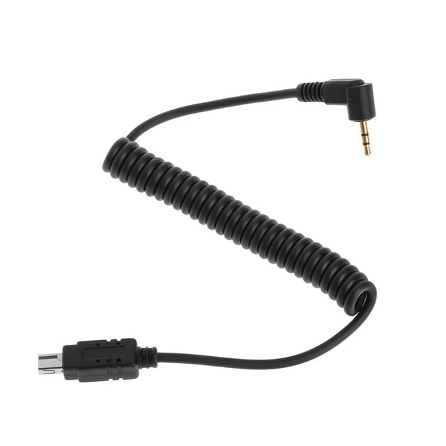 lanema 2.5mm-N3 Remote Control Shutter Release Cable for DSLR Cameras D3100 D7000 - Walmart.com