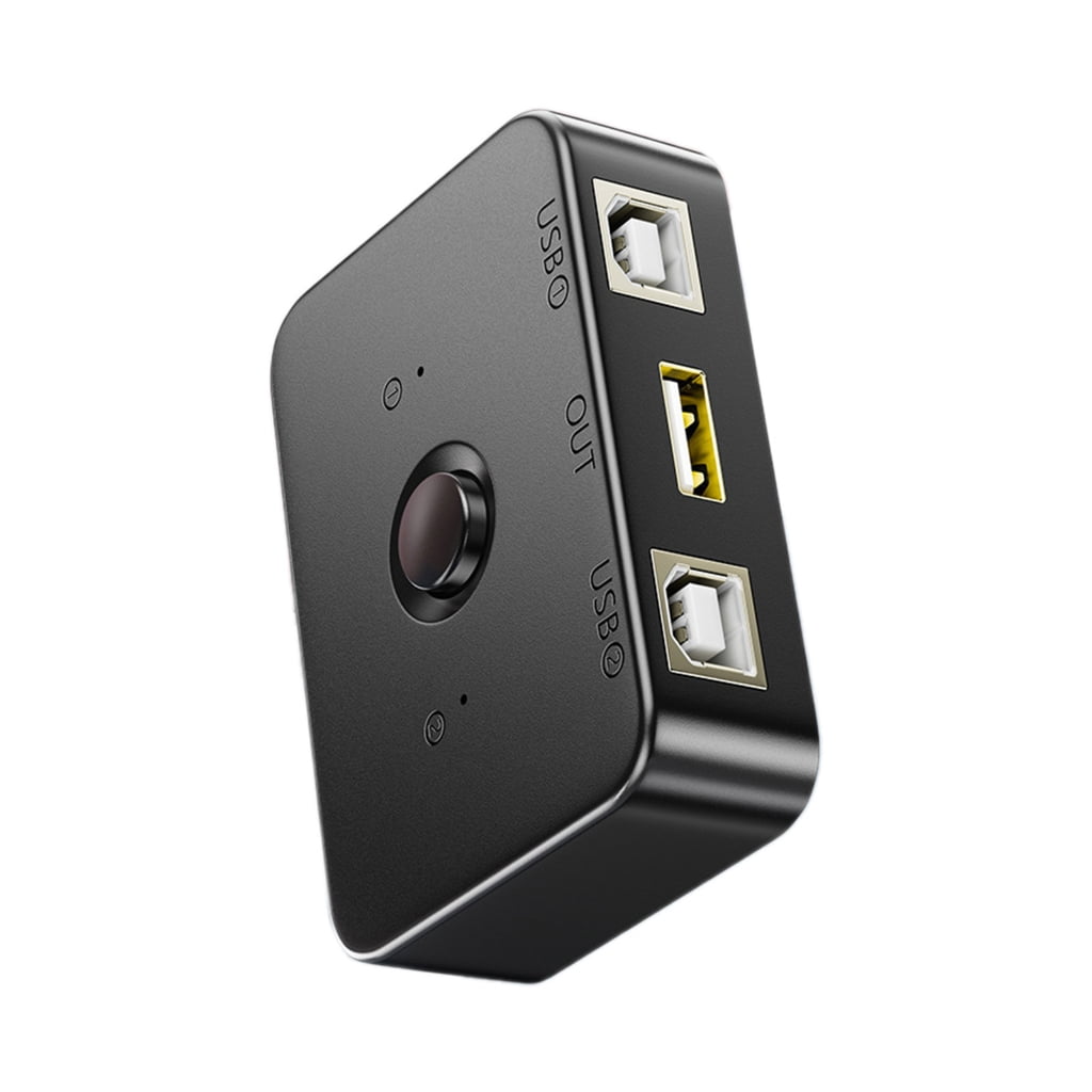 Lanema 2 Usb Printer Sharer Device Computer External Components Printer Sharing Selector Printer