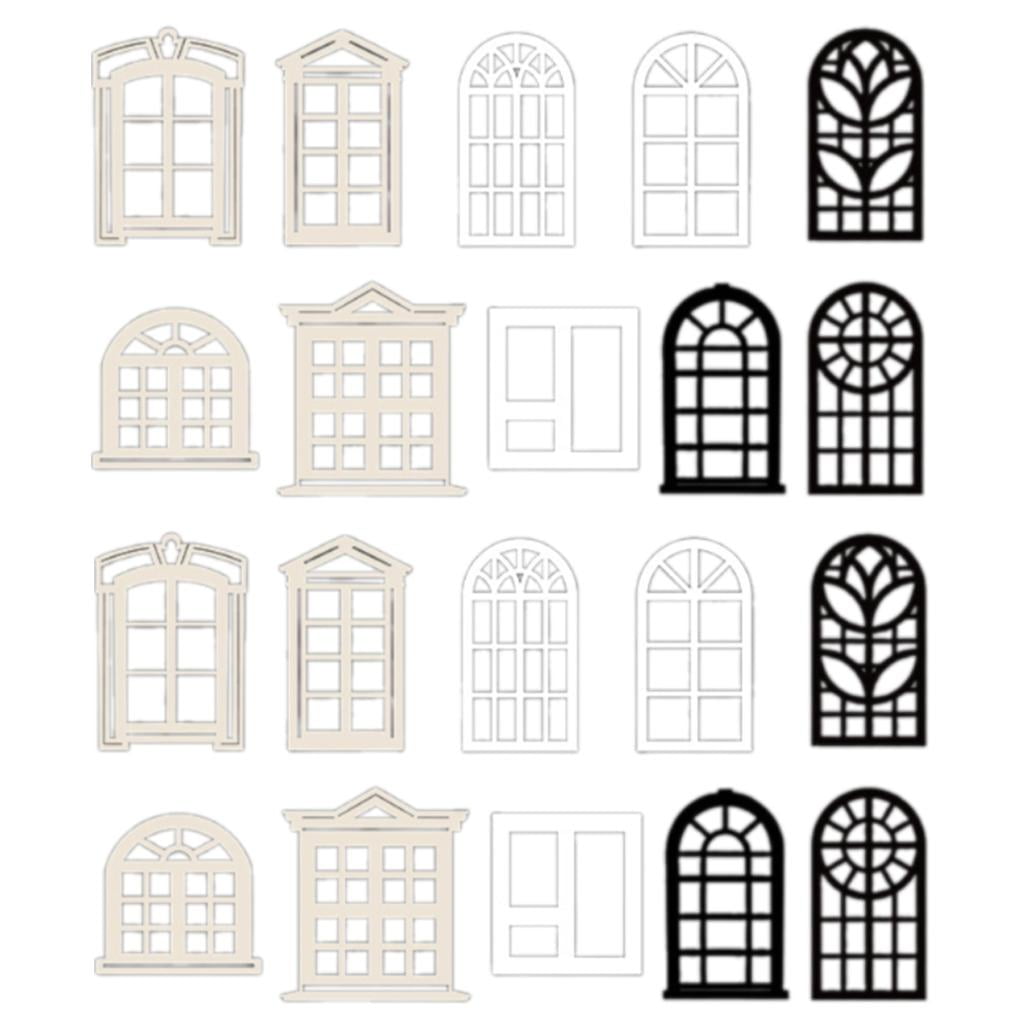 lanema 20 Sheets Aesthetic Background Decorative Paper Scrapbooking ...