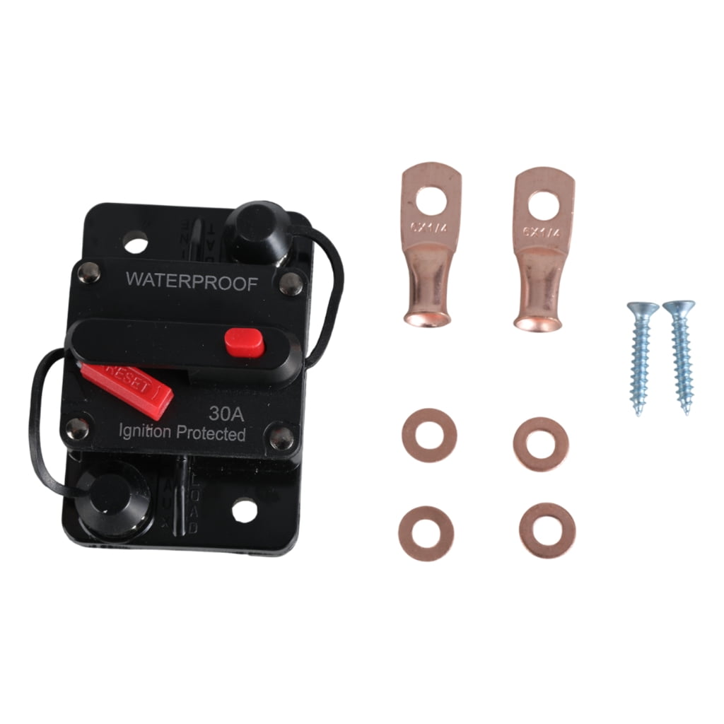 lanema 20A-300A Automatic Circuit Breaker Waterproof Car Circuits ...